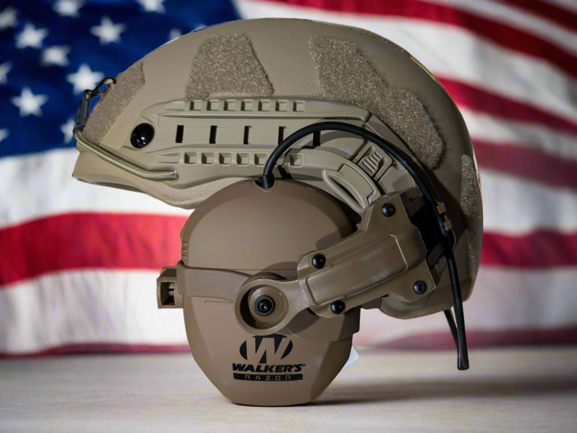Advanced Noise cancelling Walker helmet mount version – WARRIORS BUDGET